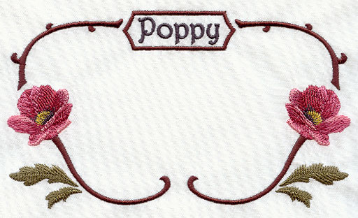 Poppy Label