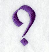 Viking Question Mark (1 1/2 Inch)