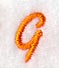 Cayman Letter G (1/2 Inch)