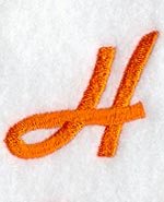 Cayman Letter H (1 1/2 Inch)
