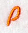 Cayman Letter P (1/2 Inch)