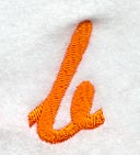 Cayman Lower Case Letter b (1 1/2 Inch)