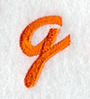 Cayman Lower Case Letter g (1 1/2 Inch)