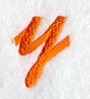 Cayman Lower Case Letter y (1 1/2 Inch)
