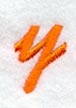 Cayman Lower Case Letter y (1 Inch)