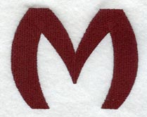 Columbo Letter M (2 Inch)