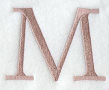 Dauphin Letter M (2 Inch)