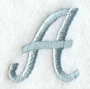 Flair Script Letter A (1 1/2 Inch)