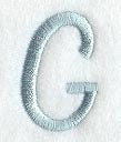 Flair Script Letter G (1 1/2 Inch)