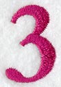 Garamond Number 3 (1 1/2 Inch)