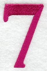 Garamond Number 7 (3 Inch)