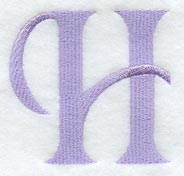 Hana Letter H (2 Inch)