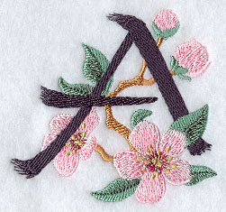 Brushstroke Letter A (3 Inch)