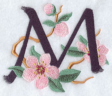 Brushstroke Letter M (4 Inch)