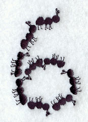 Ant Number 6 (3 inch)