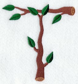 Branch Letter T - 3 inch