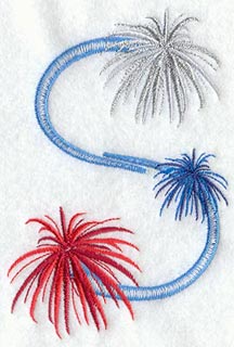 Fireworks Letter S - 4 inch