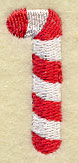 Candy Cane Number 1 - 2 inch