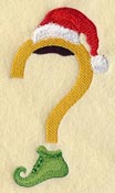 Elf Symbol Question Mark - 2 inch