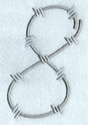 Barbed Wire Number 8 - 3 inch