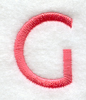 Art Block Letter G (1 1/2 Inch)