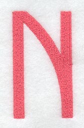 Art Block Letter N (3 Inch)