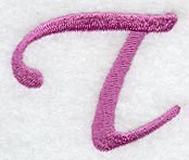 Carla Letter T (1 1/2 Inch)
