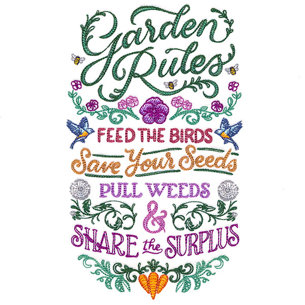 Garden Rules