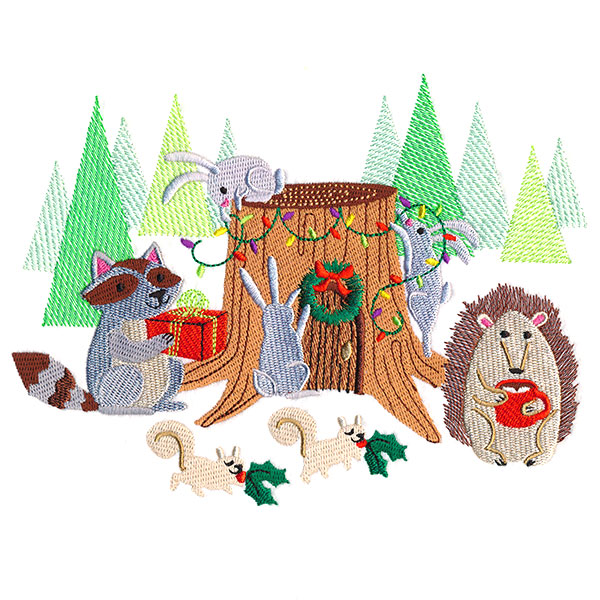 Woodland Critters Christmas