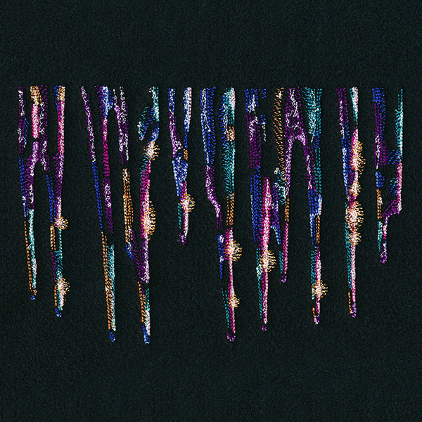 Sparkling Icicle Border