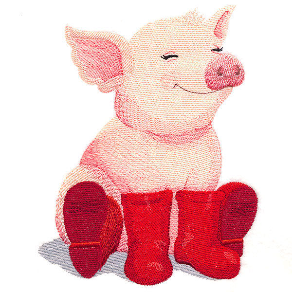 Piglet in Rain Boots