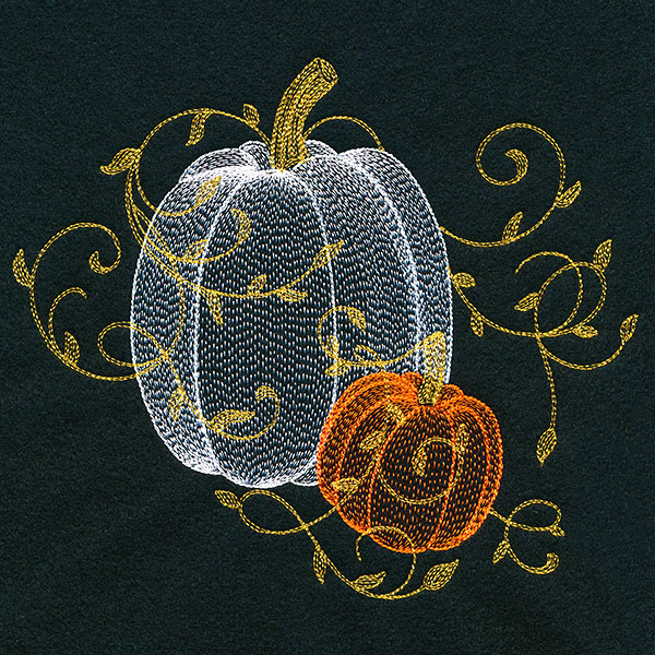 Autumn Splendor Filigree Pumpkins