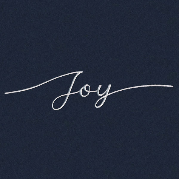 Continuous Holiday Joy Border - Joy