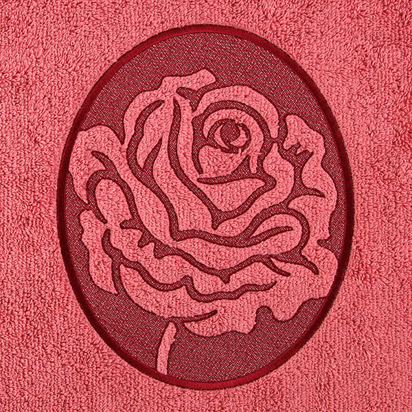 Timeless Rose Cameo (Embossed)