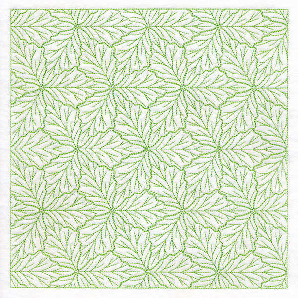Nature's Patterns - Leaves Square