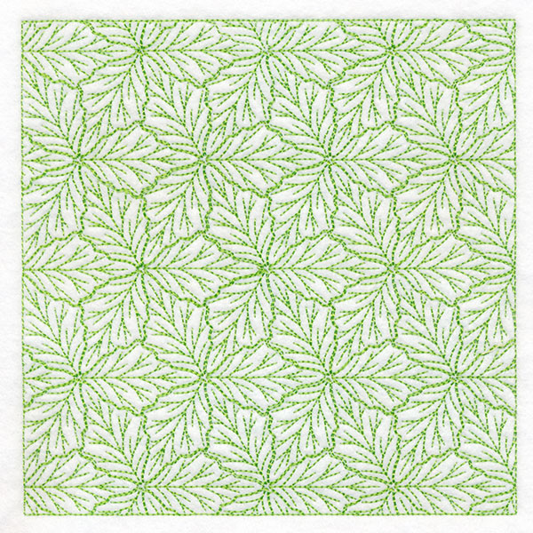 Nature's Patterns - Leaves Square