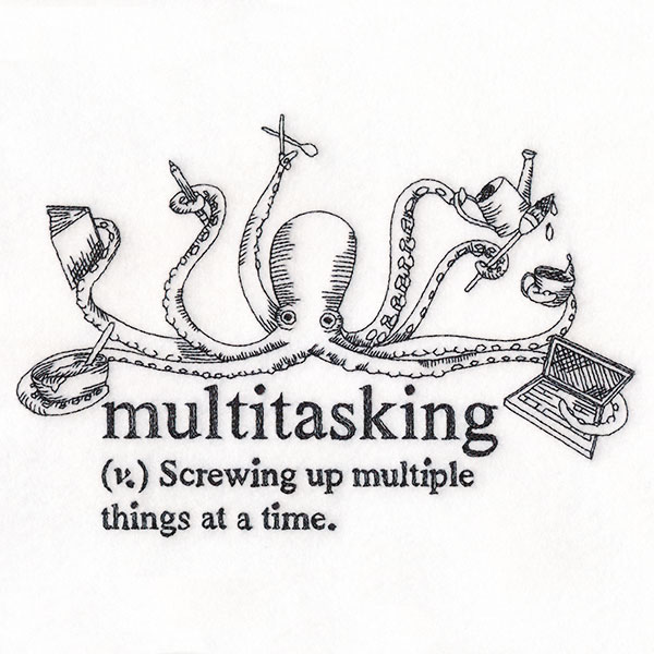 Multitasking Octopus