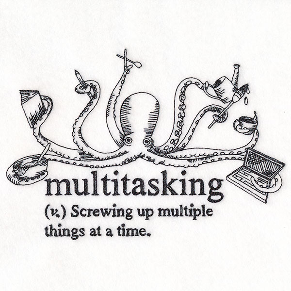Multitasking Octopus