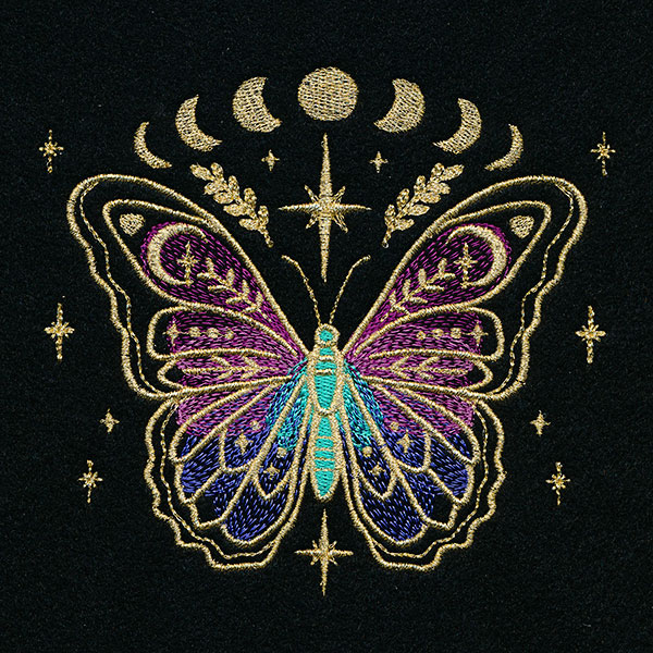 Moon Phases Butterfly