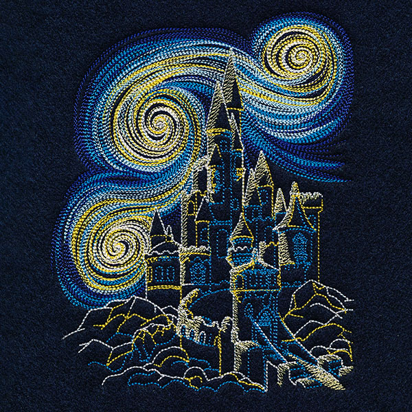 Starry Night Castle
