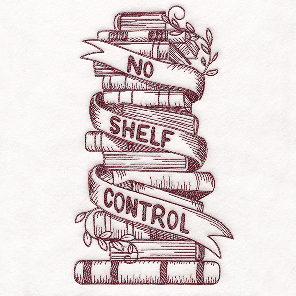 No Self Control Book Stack