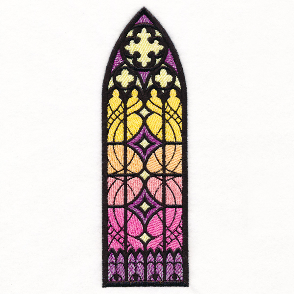Stained Glass Window Bookmark