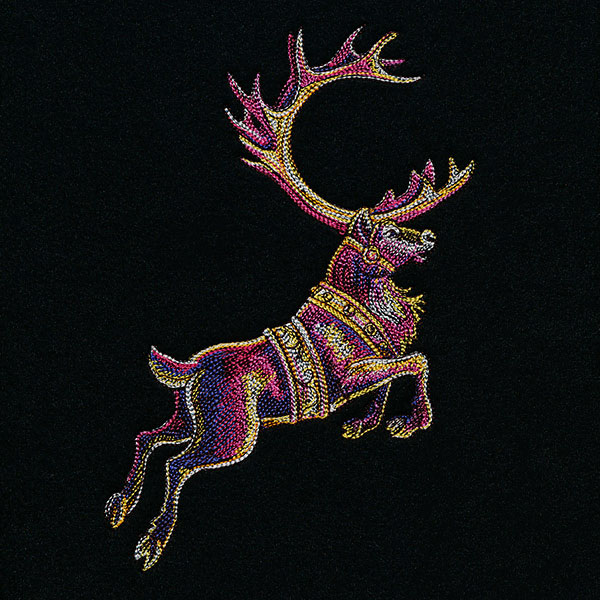 Galloping Reindeer