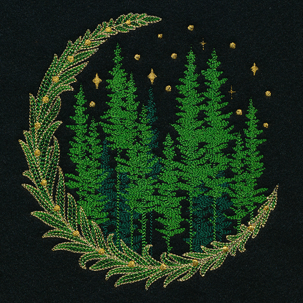 Shimmering Forest Moon