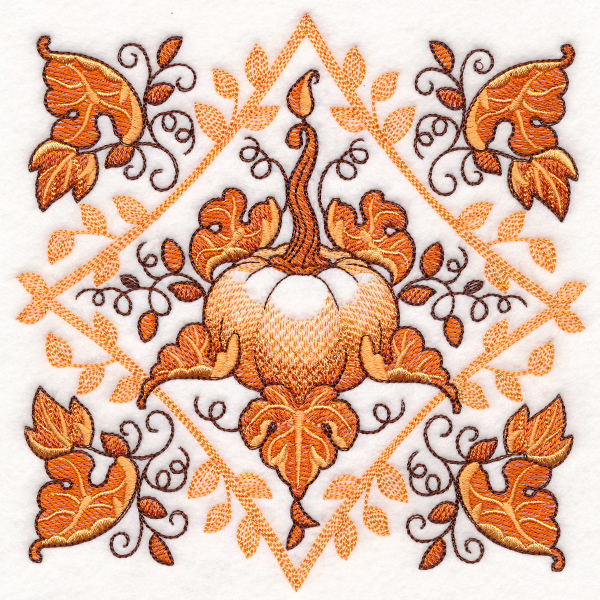Autumn Square Moment - Pumpkin