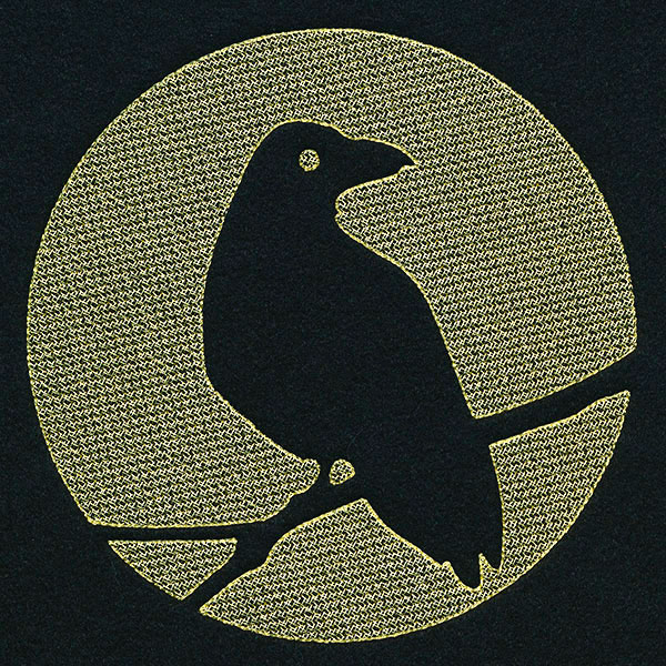 Spooky Halloween - Raven (Embossed)