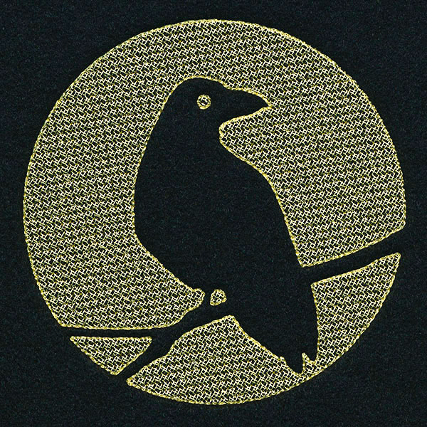 Spooky Halloween - Raven (Embossed)