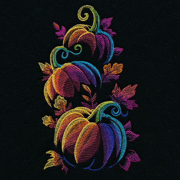 Color Theory Tumbling Pumpkins Spray