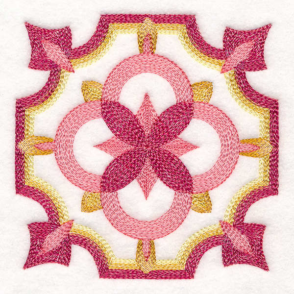 Geometric Color Theory Square