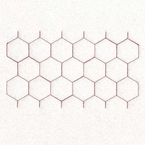 Form & Flow Honeycomb (Edge-to-Edge Quilting)